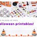 Number Cards Printable, Numbers 1-20, Halloween Activity for Kids ...
