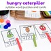 Syllable Activity, Hungry Caterpillar Printables, Literacy Game ...