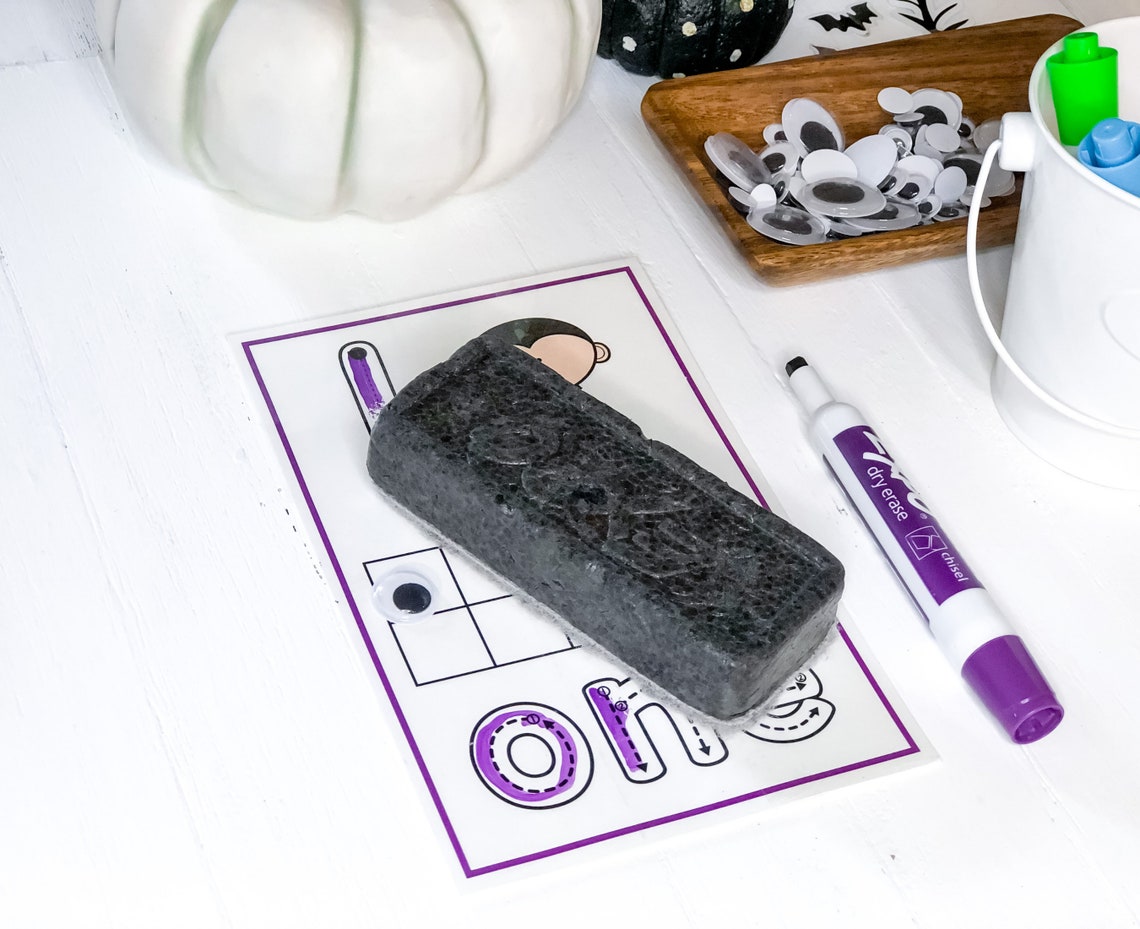 Number Cards Printable, Numbers 1-20, Halloween Activity for Kids ...