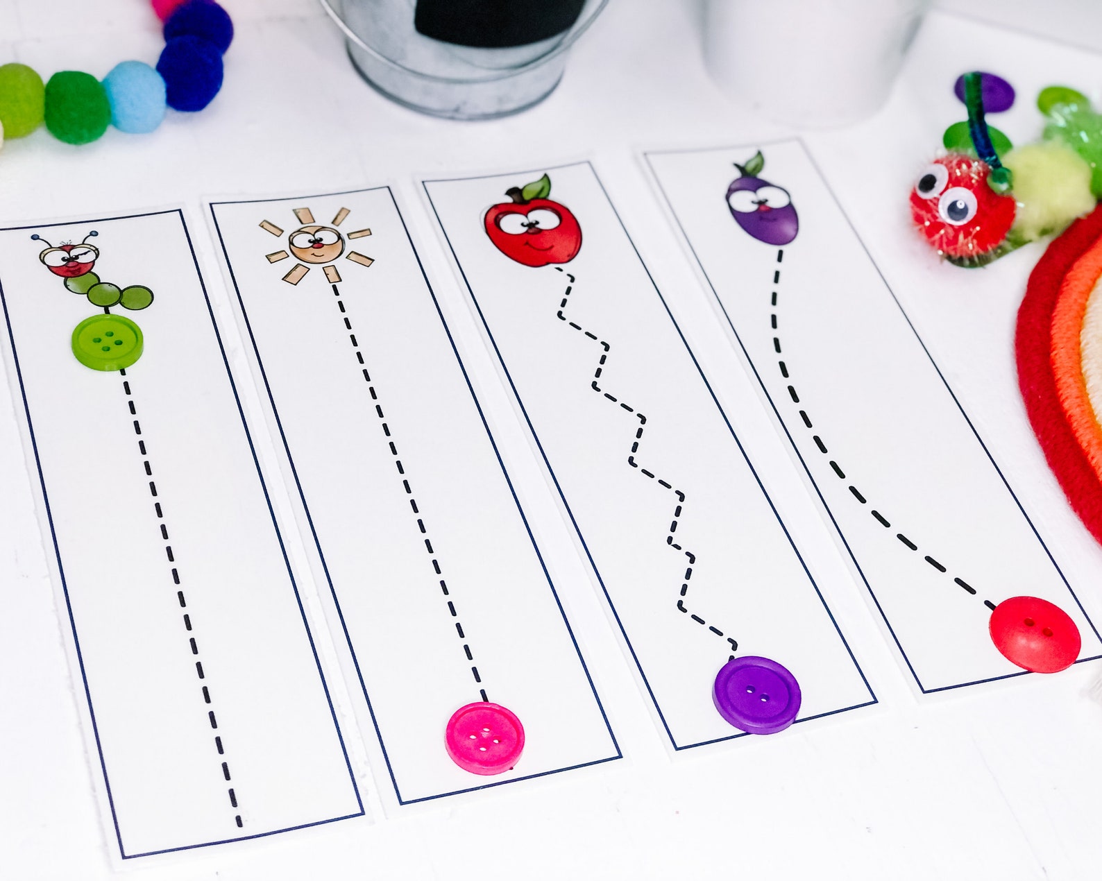 Tracing Activity Printable, Hungry Caterpillar Activity, Spring ...