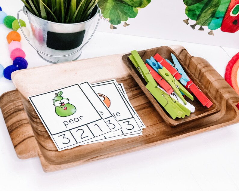 Syllable Activity, Hungry Caterpillar Printables, Literacy Game ...