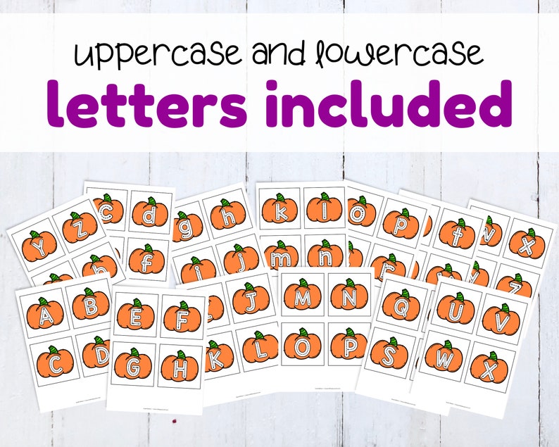 Pumpkin Alphabet Tracing Cards Printable Number Writing Preschool ...