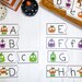 Pumpkin Letter Match Puzzle Printable | Literacy Game | Preschool and ...