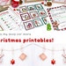 Christmas Alphabet Printable, Christmas Activity for Kids, Tracing ...