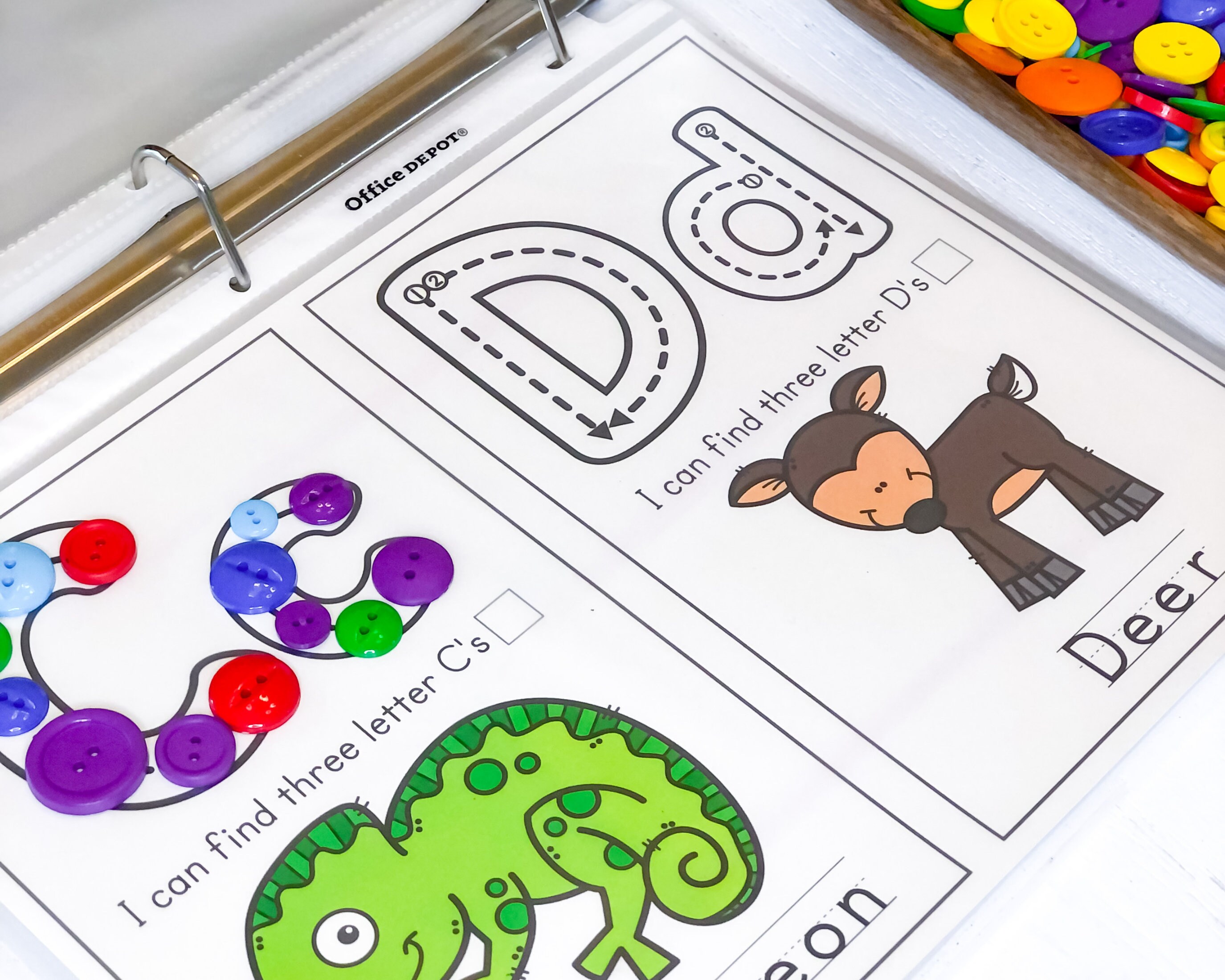 Alphabet Tracing Flashcards, Animal Theme, Printable, Preschool ...