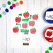 CVC Word Game, Word Family Activity, Apple Theme, Printable, Preschool ...