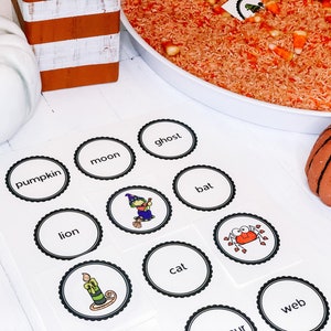 Halloween Matching Game Printable | Preschool & Kindergarten Literacy ...