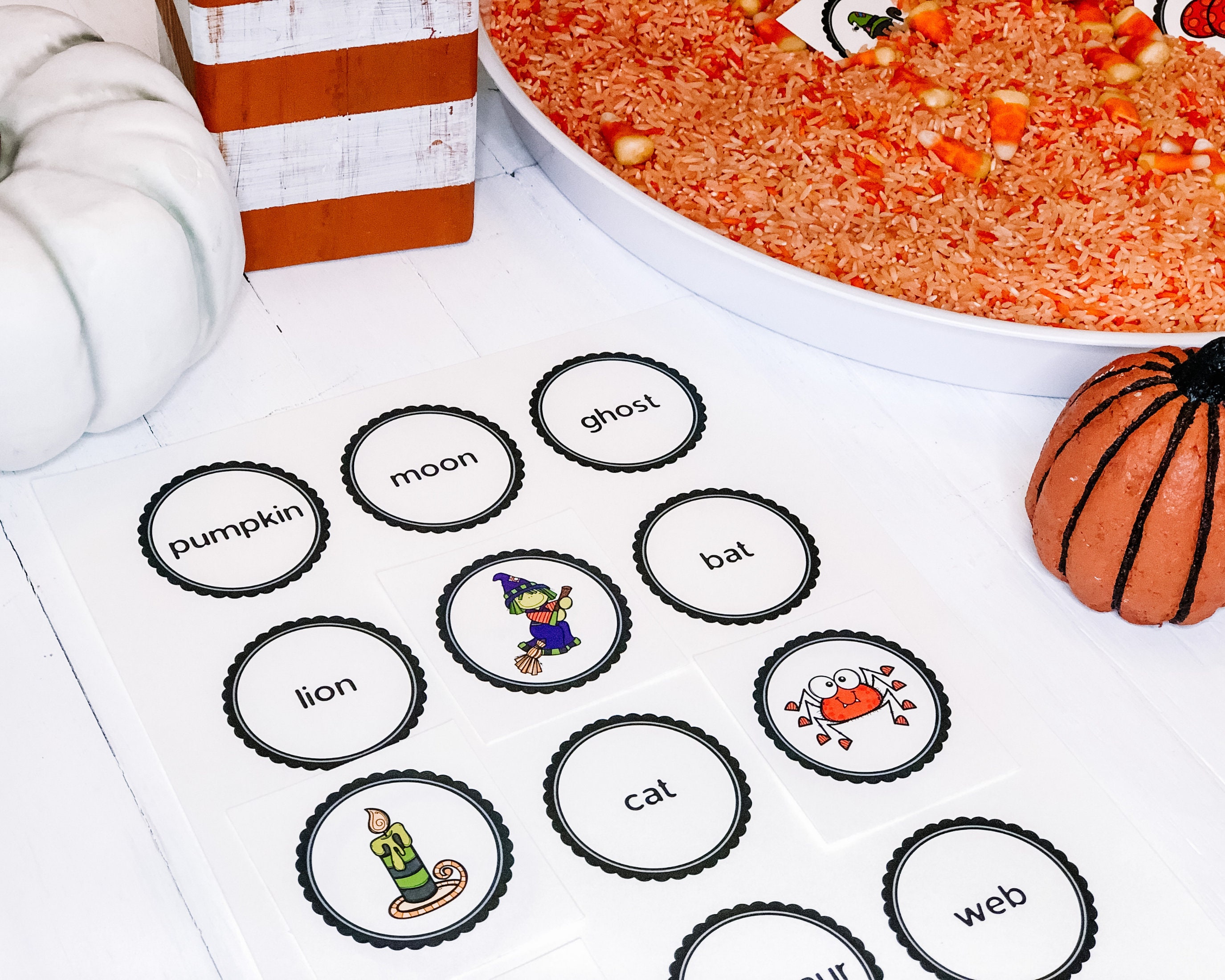 Halloween Matching Game Printable Preschool & Kindergarten - Etsy
