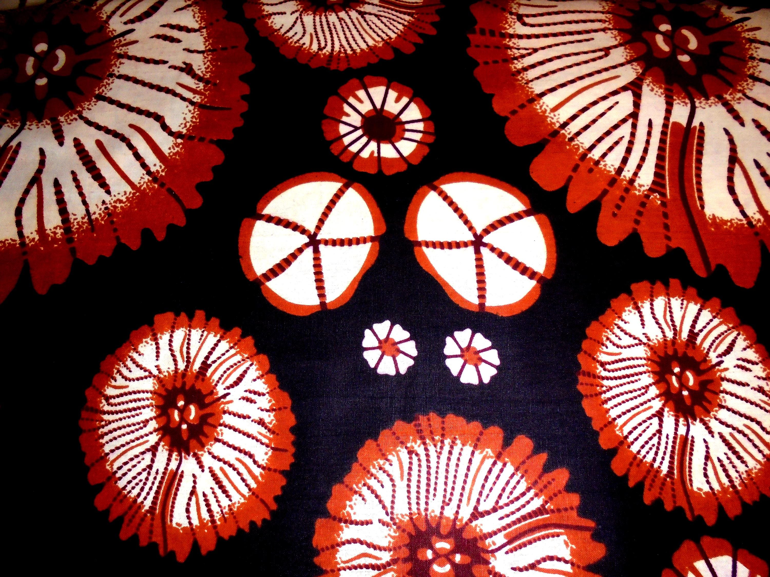 Wax Fabric 45 Cm X 115 Cm - Etsy
