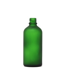 Frosted Glass Spray Bottle 100 Ml Green Frosted Mist Bottle - Etsy