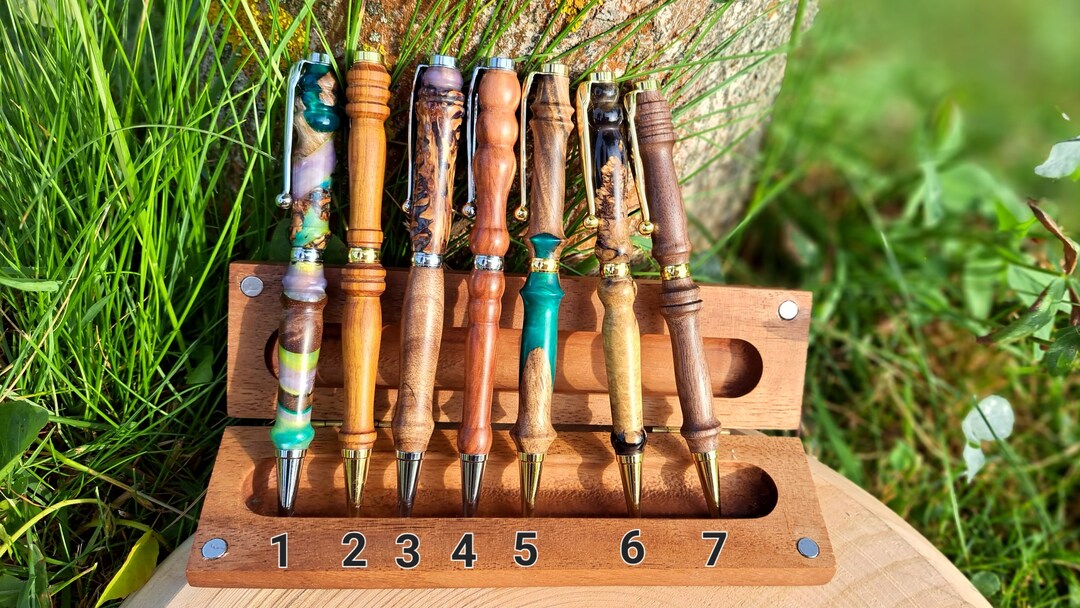 Personalized Handmade Wooden Pen and Handcrafted Box Set - A Thoughtful ...