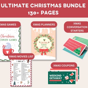 Ultimate Christmas Bundle | Christmas Games | Christmas Planner ...