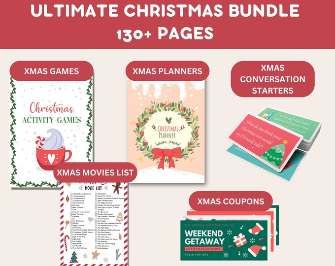 Ultimate Christmas Bundle | Christmas Games | Christmas Planner ...