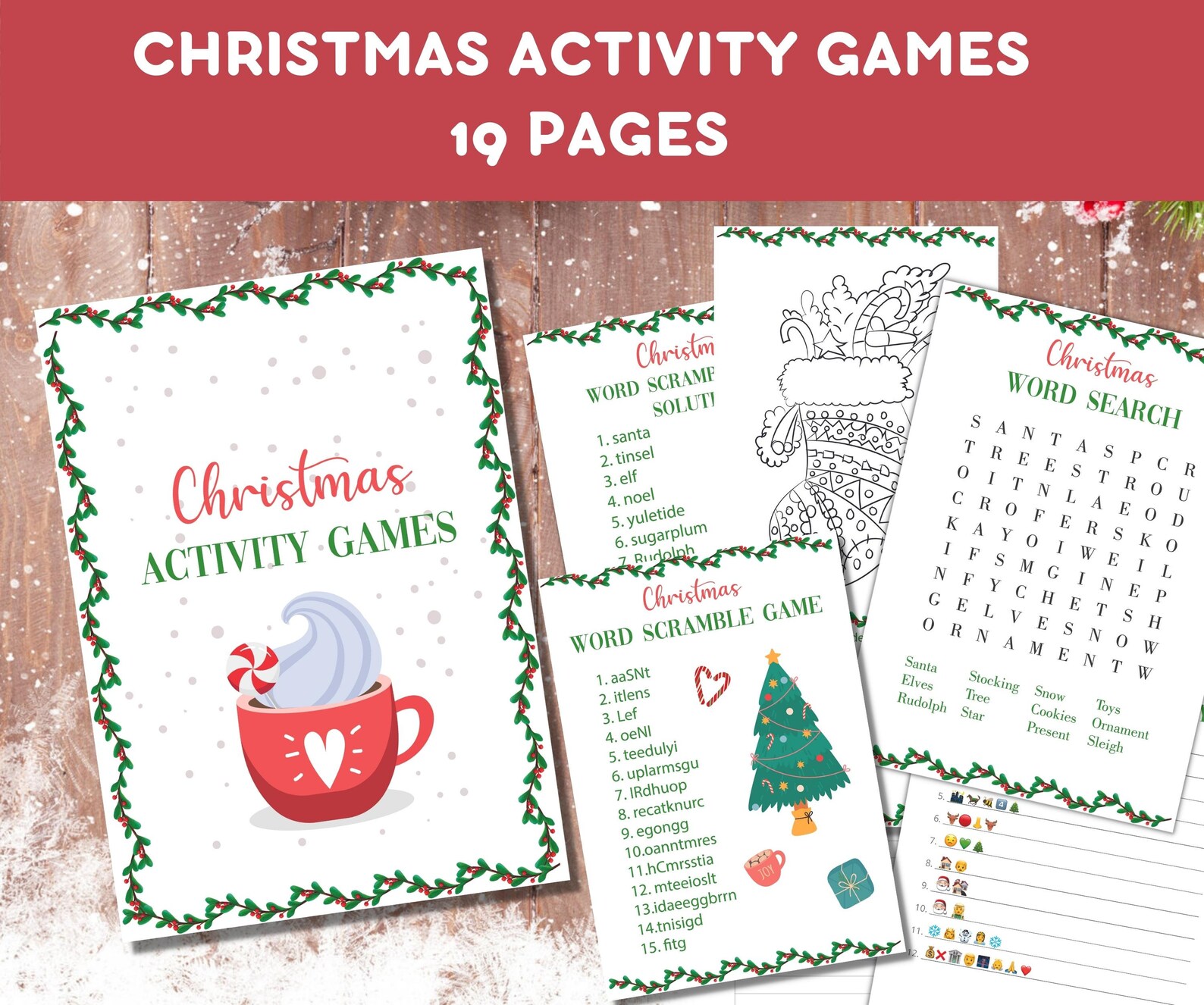 Ultimate Christmas Bundle | Christmas Games | Christmas Planner ...