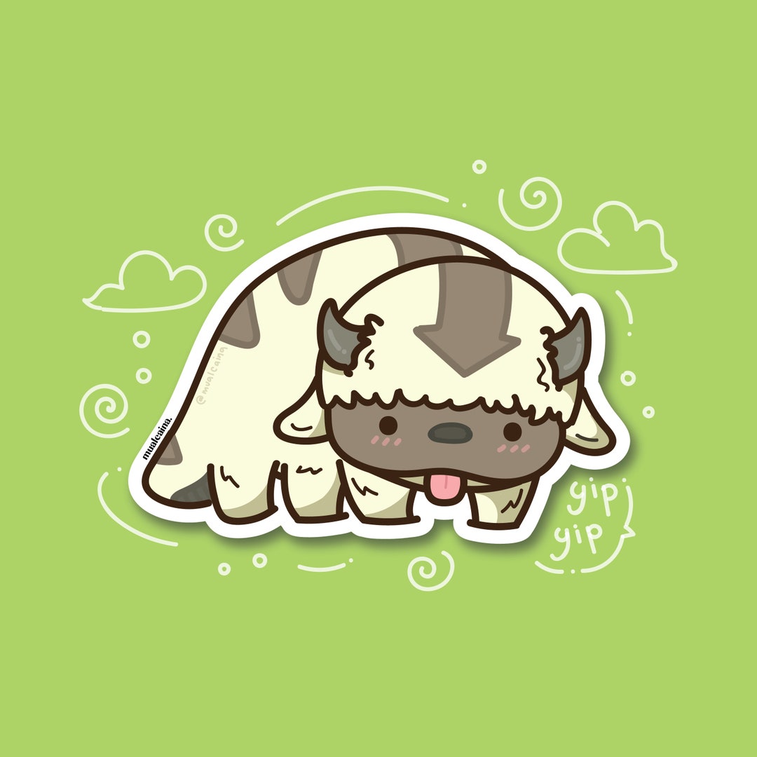 Cute Appa Inspired Vinyl Sticker waterproof Scratch - Etsy