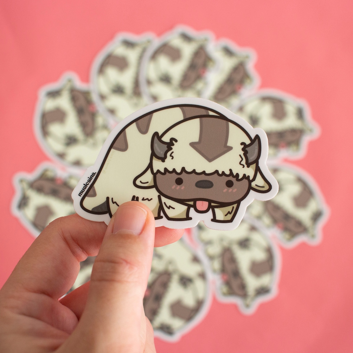 Cute Appa Inspired Vinyl Sticker waterproof Scratch - Etsy