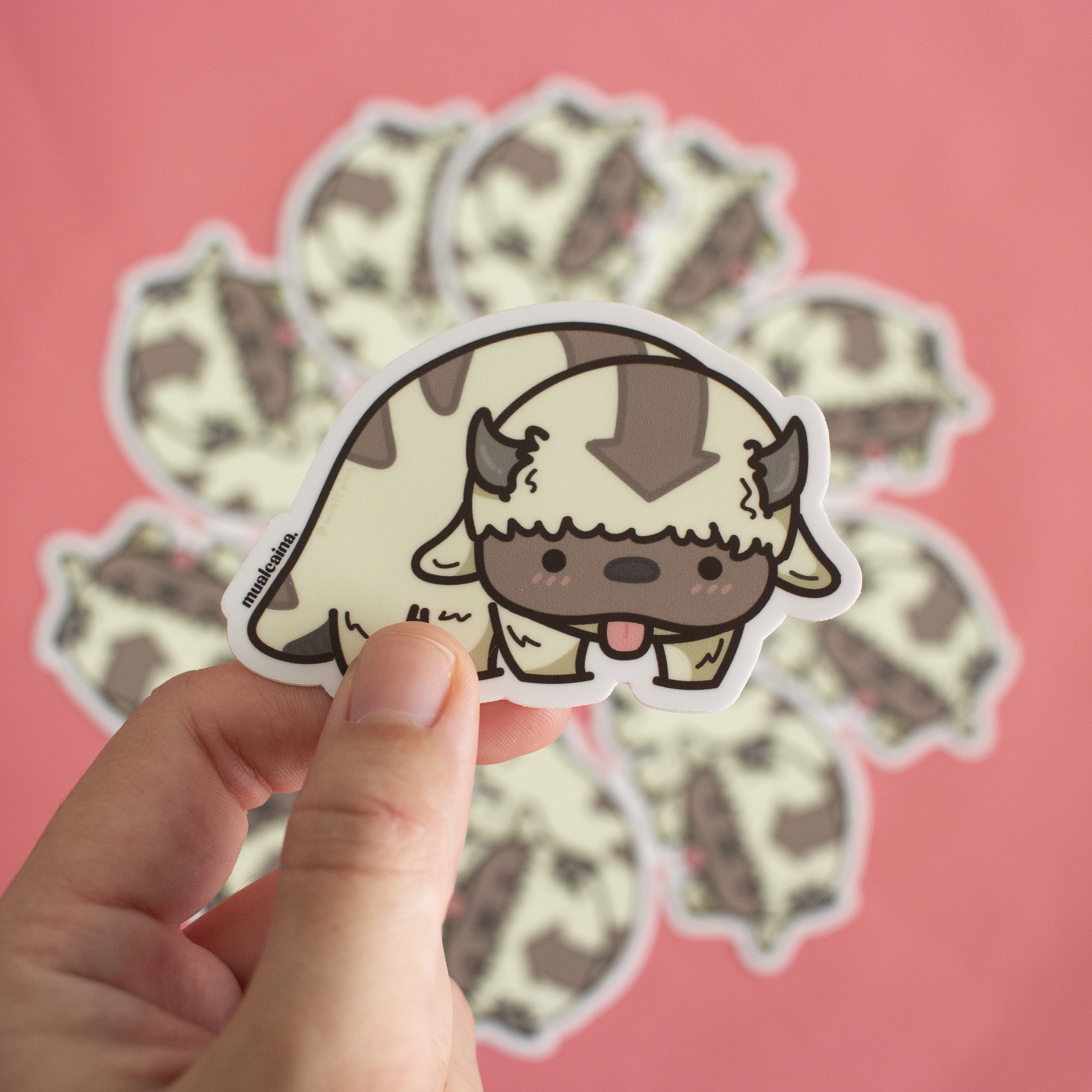 Cute Appa Inspired Vinyl Sticker waterproof Scratch - Etsy