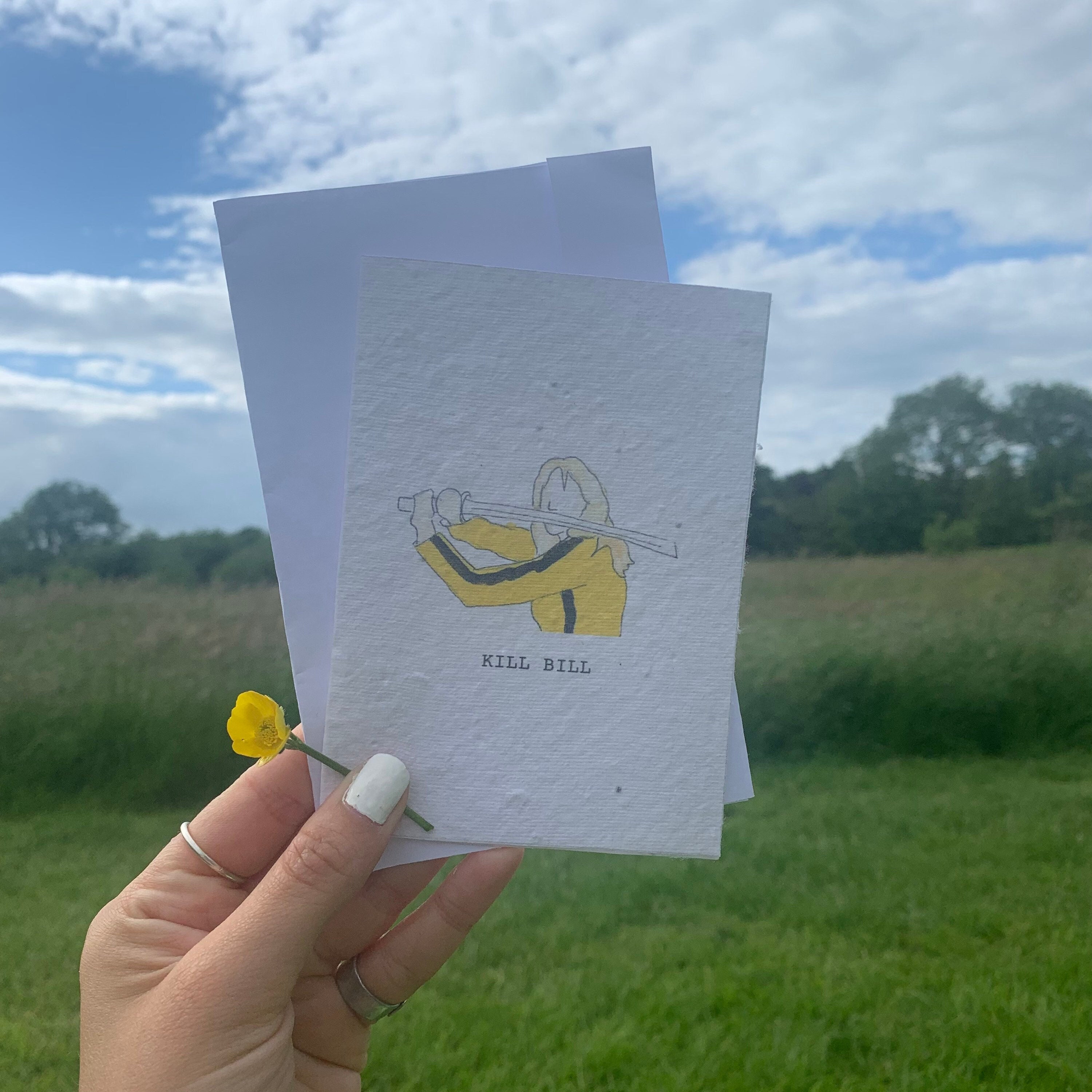 Movie Cards Pulp Fiction Card/kill Bill /quentin Tarantino - Etsy