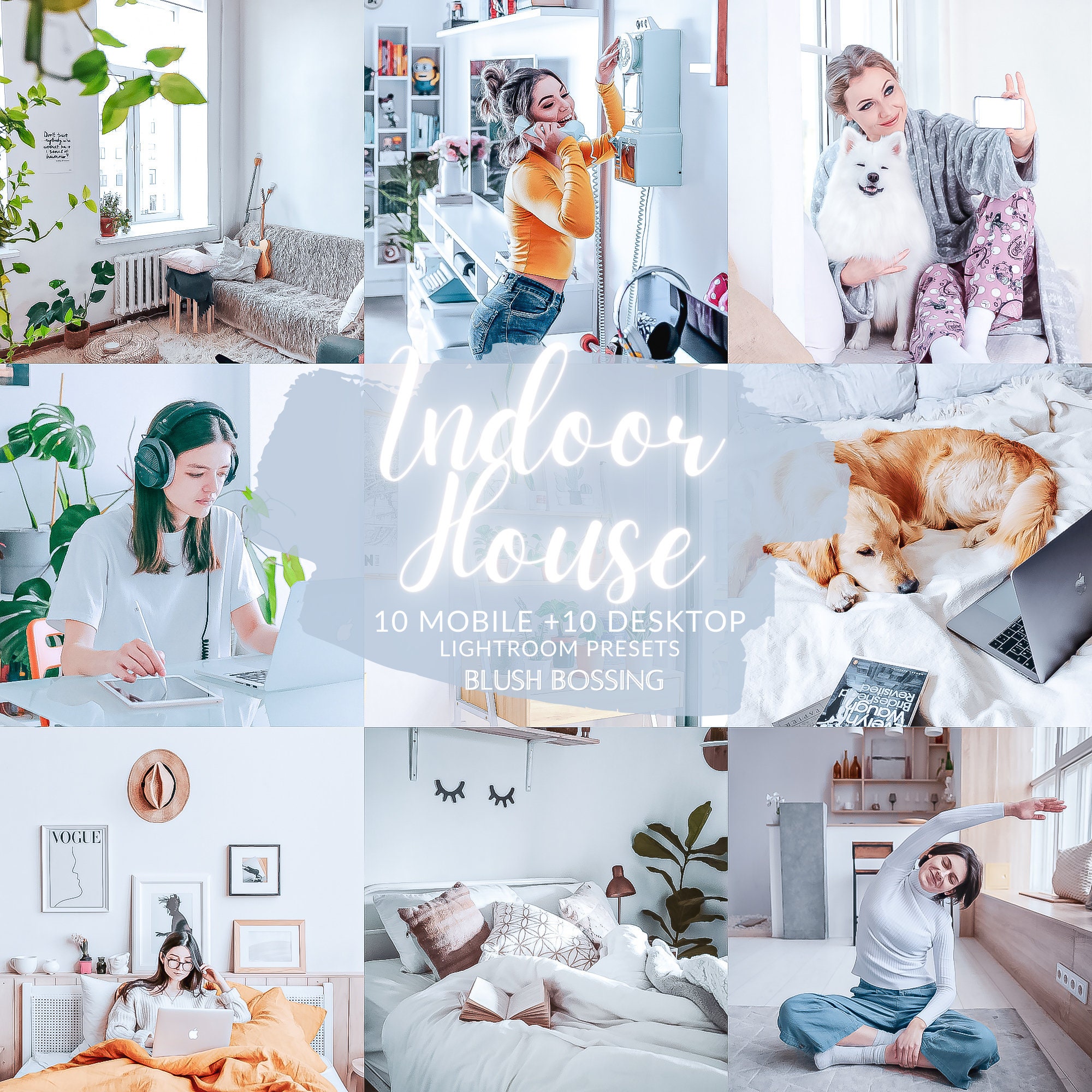 10 Lightroom Mobile Presets INDOOR HOUSE Clean Presets - Etsy