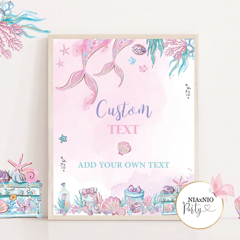 Mermaid Printable - Etsy