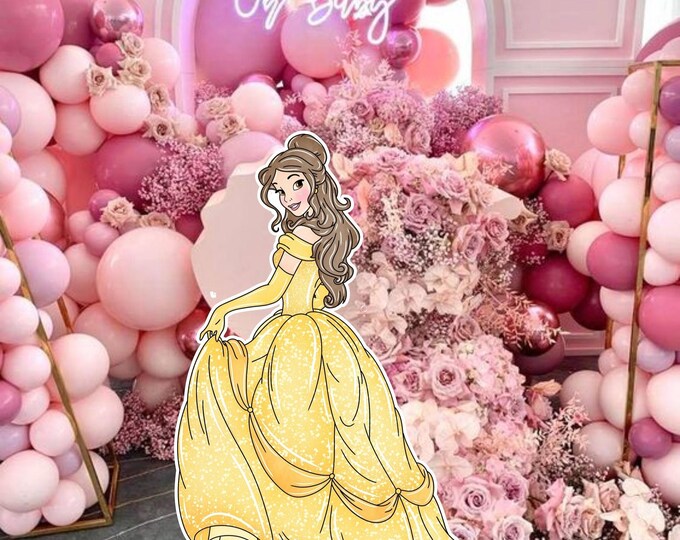 Princess Belle Framed Art - Etsy