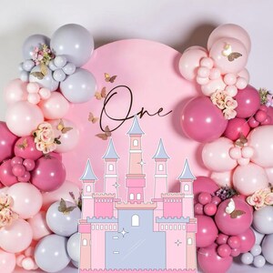 READY PRINT, Princess CASTLE, Foamboard, Party Props, Cutout Princess ...