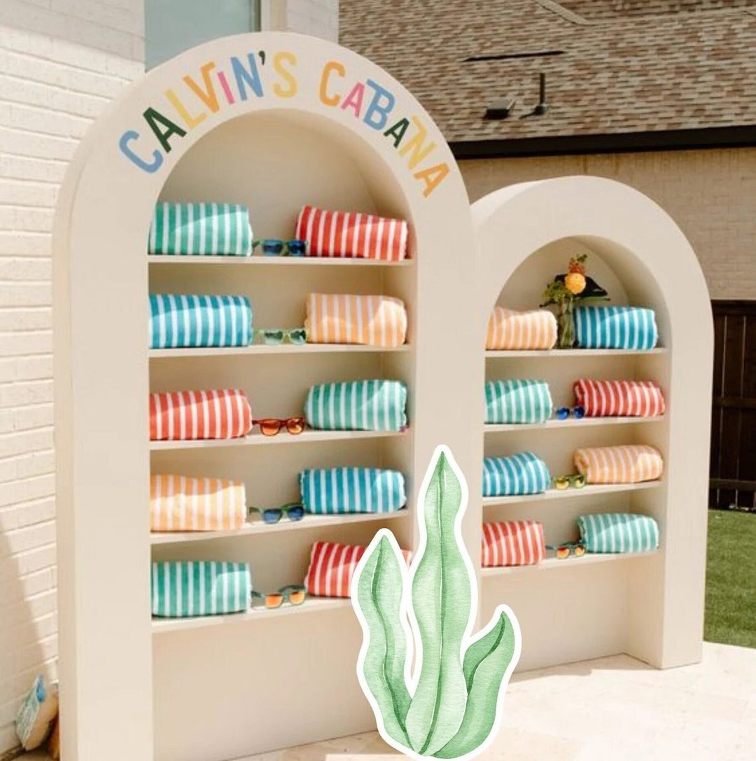 CUSTOM CUTOUTS, OCEAN, Foamboard, Party Props, Big Decor, Cutout Under ...