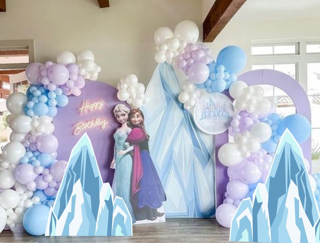 ICEBERG BIG DECOR Cutout Princess Birthday Party Frozen Ice Princess ...