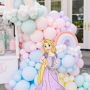 Princess Cutout Decor: Birthday Party Decoration (digital Download) - Etsy