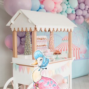 BIG DECOR Goose RABBIT Cutout Birthday Baby Shower Centerpiece Party ...