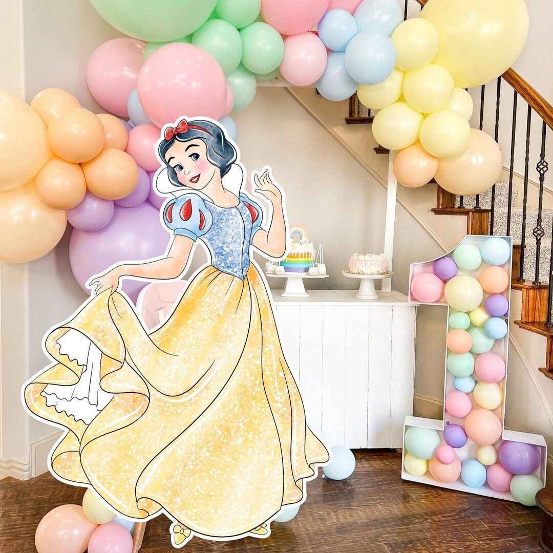 BIG DECOR PRINCESS: Cutout Decor Princes, Princes Birthday Decoration ...