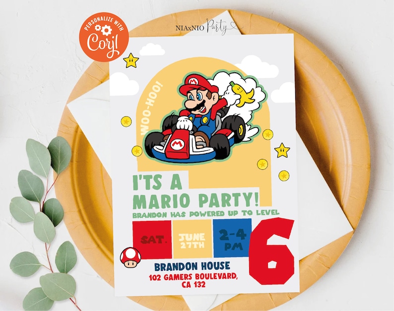7 Super Mario Design Inspirations with Canva