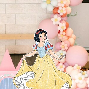 CUSTOM CUTOUTS PRINCESS: Cutout Decor Princes, Princes Birthday ...