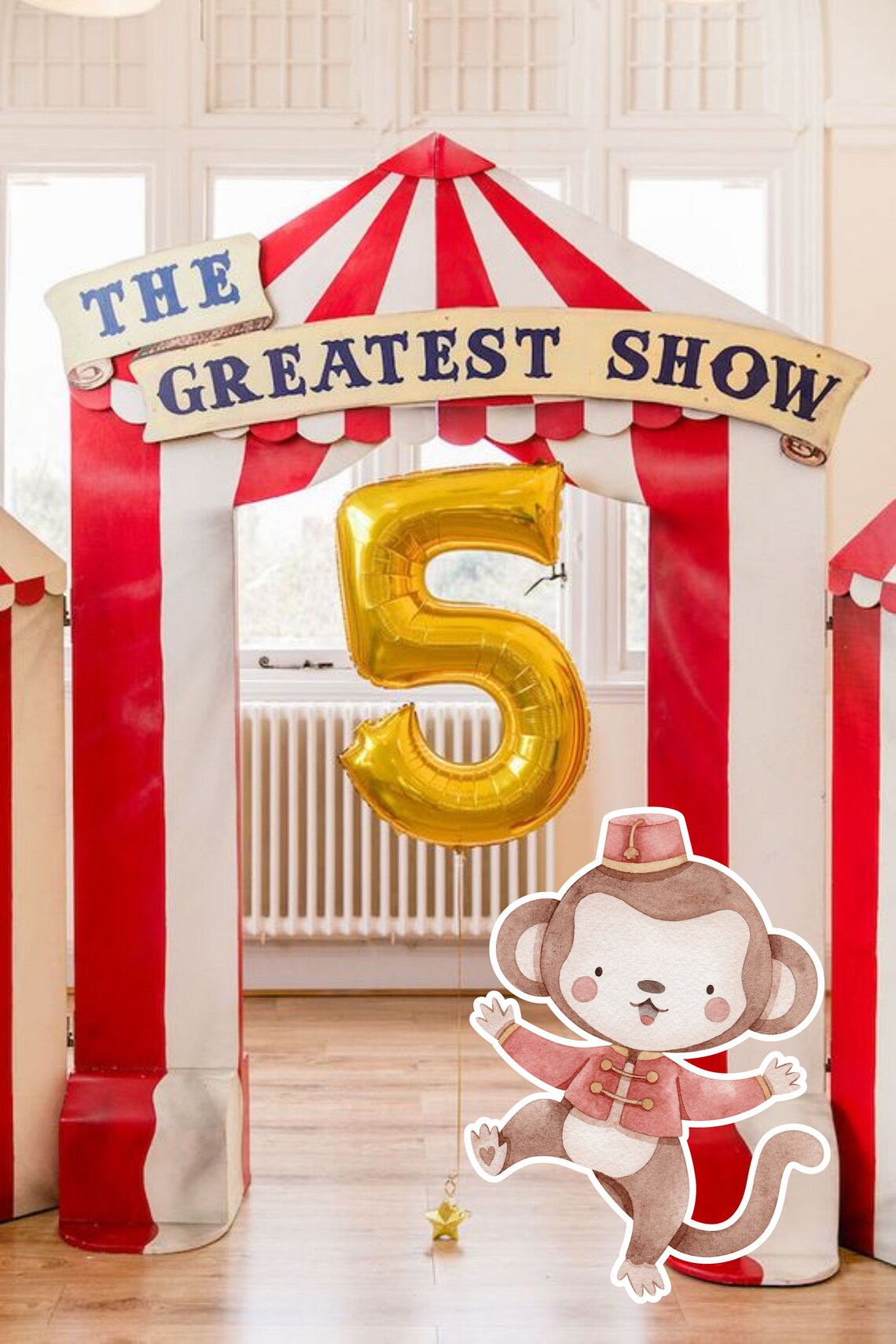 Circus Cutout Decorations: Carnival Birthday Party Decor (digital ...