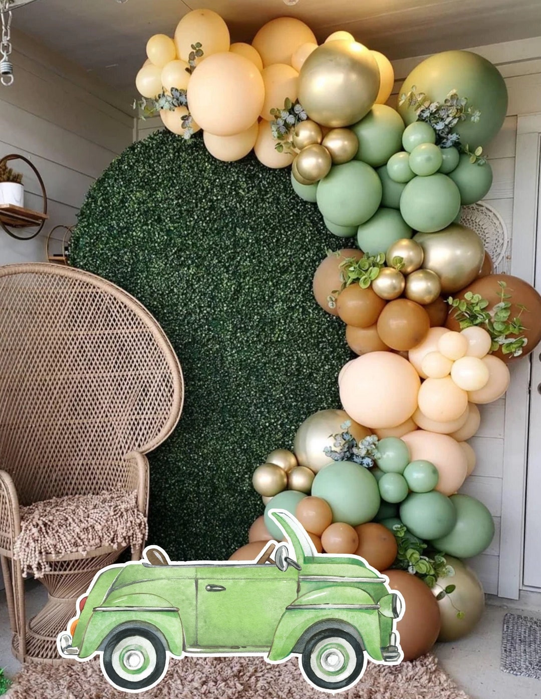 BIG DECOR on Sale: Cutout Vehicles Birthday Cutout Decor Baby Shower ...