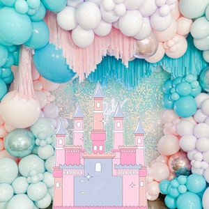 READY PRINT, Princess CASTLE, Foamboard, Party Props, Cutout Princess ...