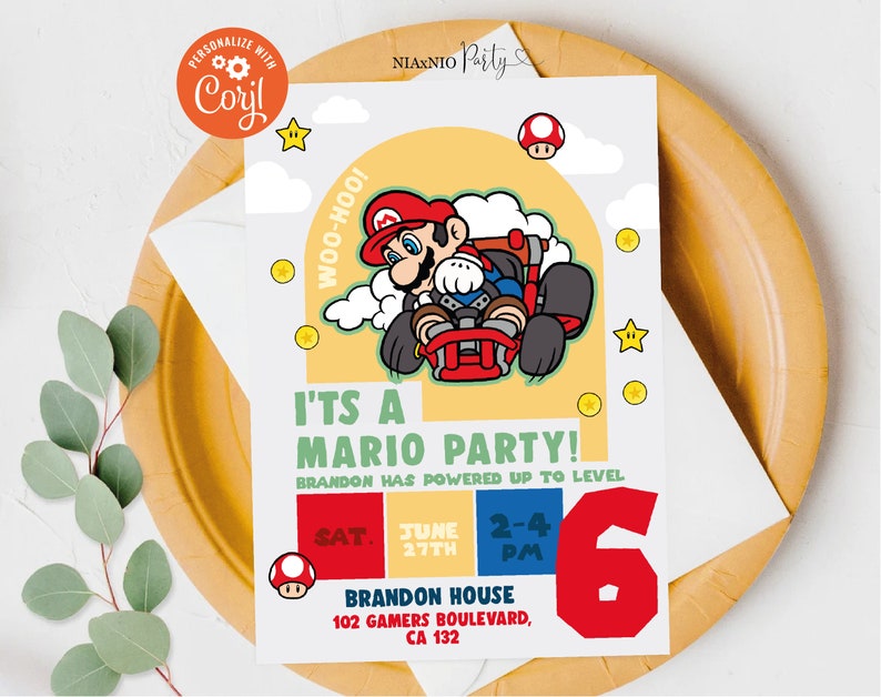 7 Super Mario Design Inspirations with Canva