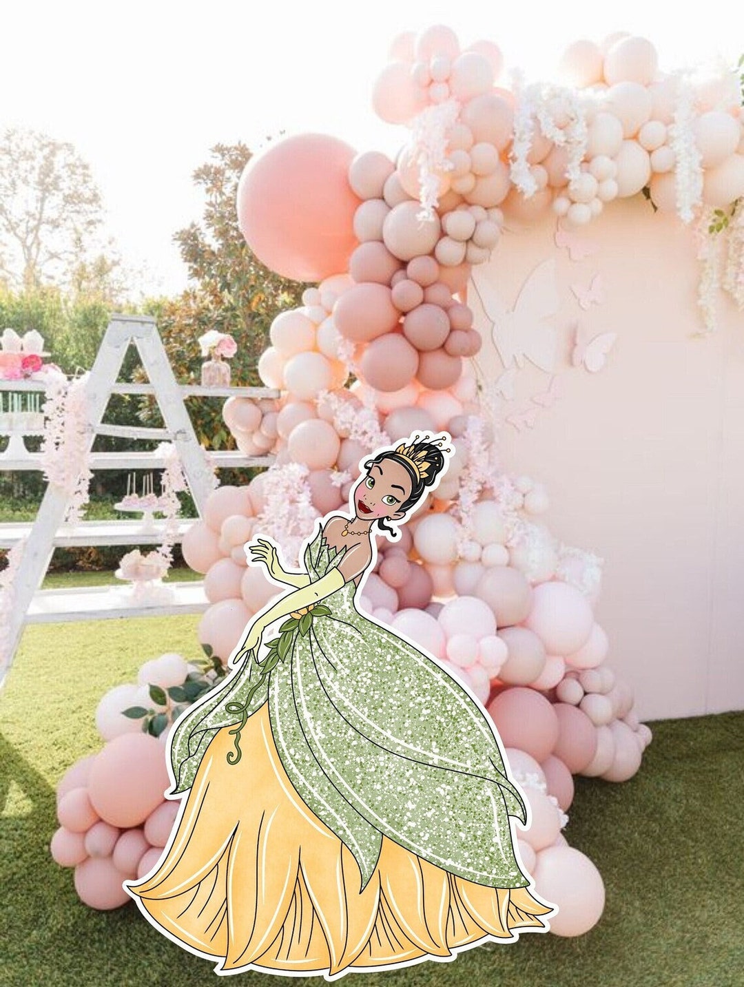 CUSTOM CUTOUTS PRINCESS: Cutout Decor Princes, Princes Birthday ...