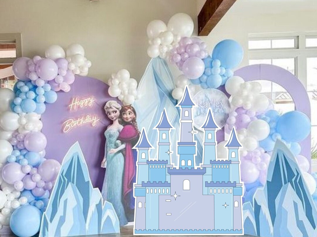 READY PRINT, Princess CASTLE, Foamboard, Party Props, Cutout Princess ...