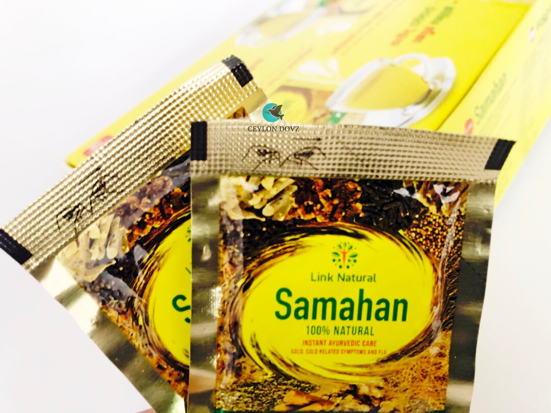 SAMAHAN Natural Drink Herbal Drink Ceylon Tea Ayurveda Tea Organic Tea ...