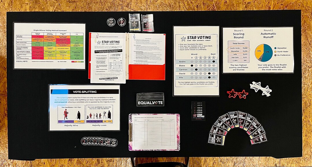 STAR Voting Tabling Kit - Etsy