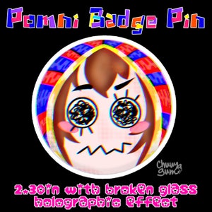 Pomni and Jax : the Amazing Digital Circus Badge Pins - Etsy