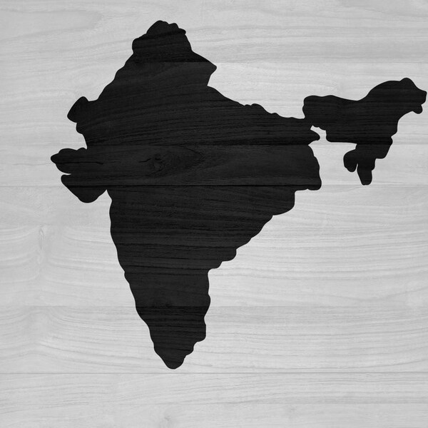 India Map Svg - Etsy