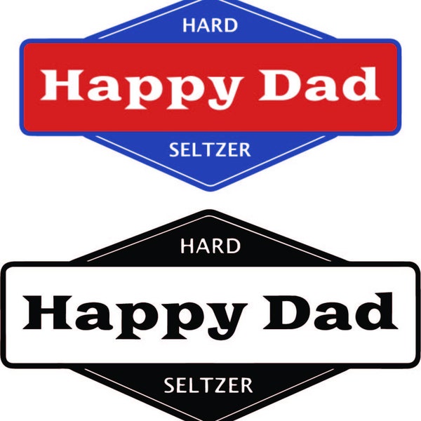 Happy Dad Stickers - Etsy