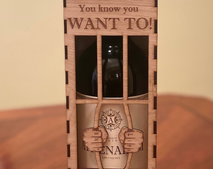 Jailed Wine Box 3mm Box wine Box Digital File... Svg-dxf-ai - Etsy