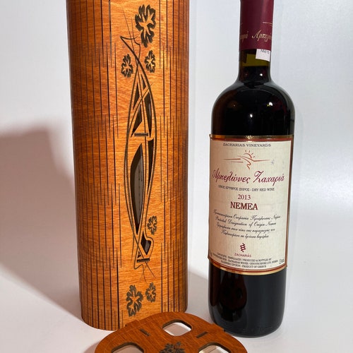 Wine Box. Laser Cut File. Cdr Dxf Ai Svg Files. Instant - Etsy