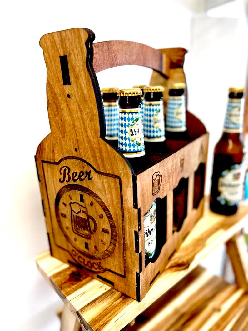 Beer Caddy Beer Carrier 6mm & 5mm Digital Files... - Etsy
