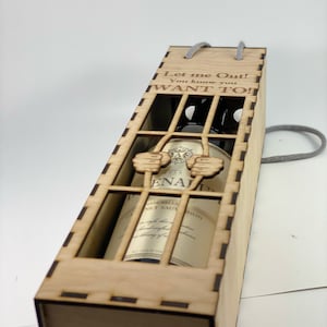 Jailed Wine Box- *3mm Box -wine Box Digital File... Svg-dxf-ai ...