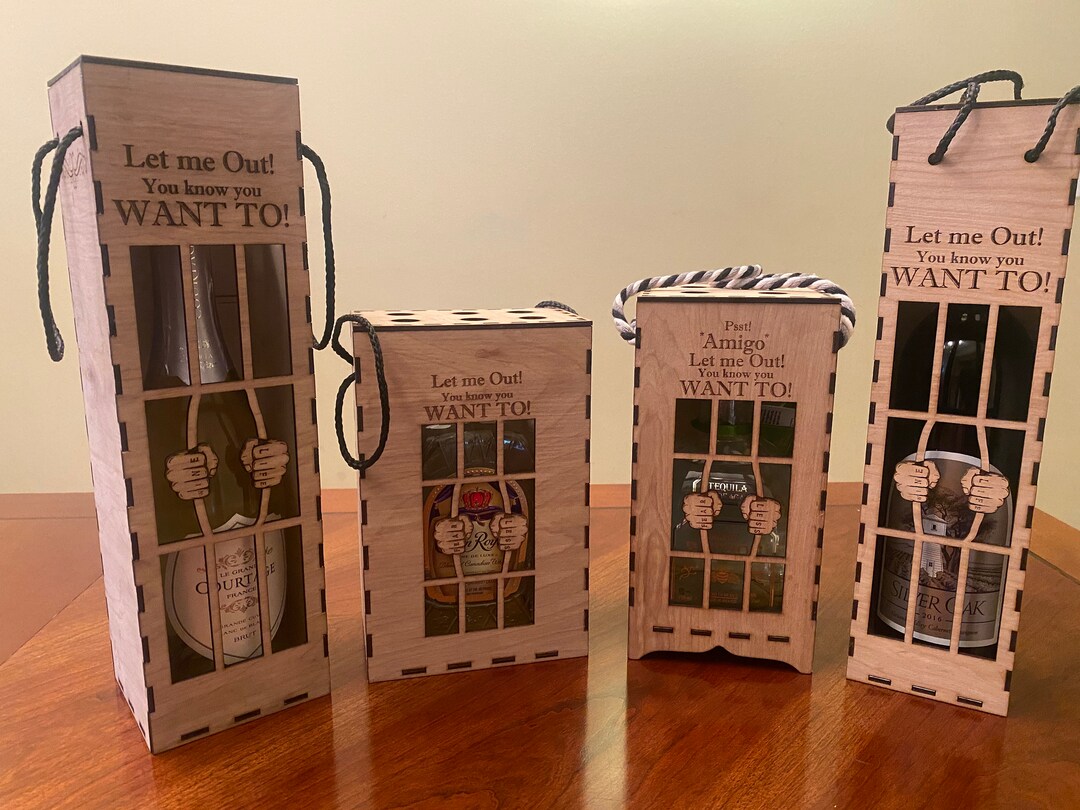 The Ultimate Jailed Box Collection! 4 Boxes= Champagne Box+ Wine Box+ ...