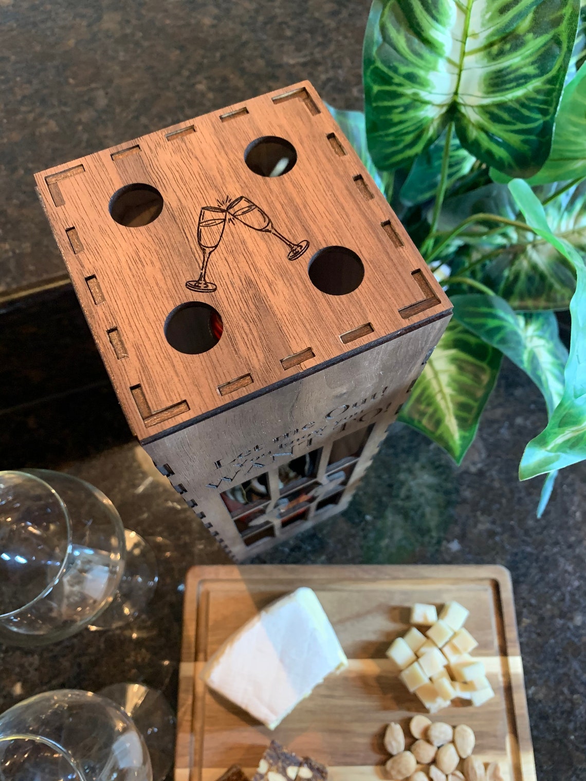 Jailed Champagne Box 3mm Box Digital File... Svg-dxf-ai | Etsy